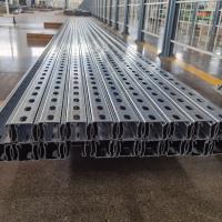 China 1.5-2.5mm C Profile Strut Channel Roll Forming Machine for Solar PV Support Brackets | 22-24 Stations, 8-15m/min Speed for sale