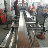 China 100mm Width Cable Tray Cover Forming Machine PLC Siemens Control 10-15m/min for sale