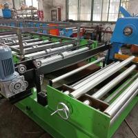 China 5V Crimp Metal Roofing Panels Roll Forming Machine 26 Gauge 29 Gauge Zinc-Alum Steel for sale
