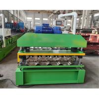 China PPGI T44 T57 Corrugated Roof Sheet Roll Forming Machine 0.12-0.8mm Steel 7.5kW for sale
