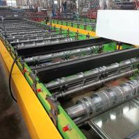China 26 GA 5V Roof Panel Roll Forming Machine 0.12-0.8mm Steel Thickness 10-12m/min Speed for sale