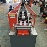 China 1.0-2.0mm Galvanized Steel C U Roll Forming Machine for UPVC Window Reinforcement Profiles 11 Stations for sale