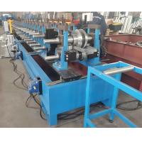 China 0.7mm-1.8mm Thickness Throat Adjustable Metal Knock Down Frames Door Frame Roll Forming Machine for sale