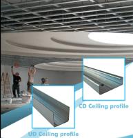 China Stud Track C U Drywall Roll Forming Machine 0.4-1.2mm 5-6m/min for Gypsum Ceiling for sale