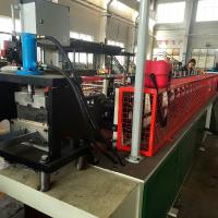 China Stud Track C U Drywall Roll Forming Machine 0.4-1.2mm 5-6m/min for Gypsum Ceiling for sale