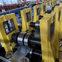 China High Speed Lightweight C U Stud And Track Roll Forming Machine For Drywall Partitioning System for sale