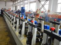 China Rack Beam Tube Steel Pipe Making Machine , Rack H Beam Cold Roll Former Machine for sale