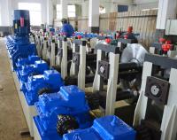 China Customized Cold Beam Rack Steel Roll Forming Machine With Fly Saw Cutting for sale