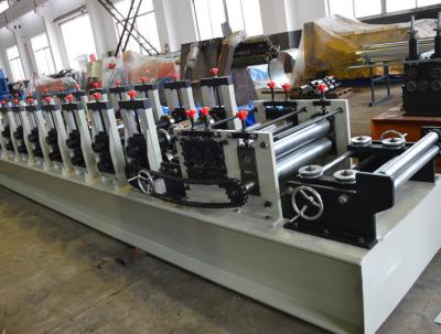 China Customized Cold Beam Rack Steel Roll Forming Machine With Fly Saw Cutting for sale