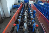 China Color Galvanized CZ Purlin Roll Forming Machine C80-C300 11KW Hydraulic Cutting for sale