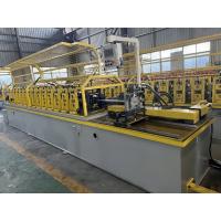 China Plaster Ceiling Omega Profile Roll Forming Machine 0-120m/min with Embossing Ribs for sale