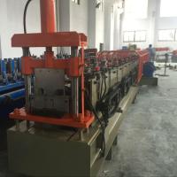 China 1.5mm Galvanized Ceiling Rail Shutter Door Roll Forming Machine with 11KW Motor and 10m/min Speed for sale