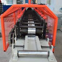 China G550 Galvanized Omega Stud Track Roll Forming Machine Hydraulic Cutting 4KW 12m/min for sale