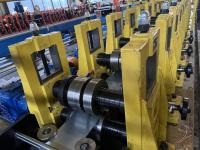 China Omega Profile Furring Channel Roll Forming Machine 50-120m/min 0.4-1.2mm Thickness for sale