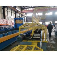 China 0-120 Meters/minute Furring Channel Wall Angle Roll Forming Machine with Embossing Rollers for sale