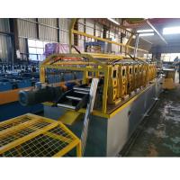 China 0-120 Meters/minute Furring Channel Wall Angle Roll Forming Machine with Embossing Rollers for sale