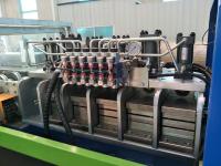 China 1mm Galvanized Coils Stud And Track Roll Forming Machine Chain Transmission for sale