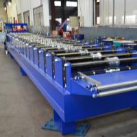 China Trapezoidal Roof Panel Roll Forming Machine for R72 R101 Profiles 22-32 Gauge 0.3-0.8mm for sale