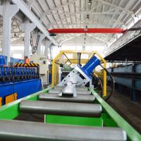 China Galvanized Steel 0.5-1.0mm Hat Profile Roll Forming Machine for Pallet Rack Shelf Support for sale