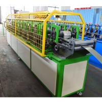 China Galvanized Steel 0.5-1.0mm Hat Profile Roll Forming Machine for Pallet Rack Shelf Support for sale