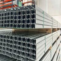 China 1-5/8 x 1-5/8 Inch 12 Gauge Metal Framing Strut Slotted Channel Roll Forming Machine C Channel Making Machine for sale