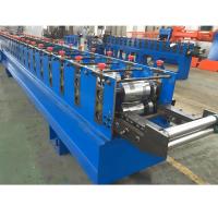 China Metal Shutter Door Bottom Slat Roll Forming Machine 0.7-1.2mm T Bar Rail Making Machine for sale