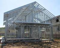 China Light Gauge Steel Framing Machine 18-24 Gauge G550 Z275 C89 Prefabricated House for sale