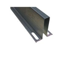 China 22 Gauge Galvanized Steel Garage Door Strut Brace Roll Forming Machine 380V 3 Phase for sale