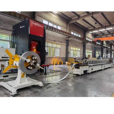 China Uni Strut C Channel Steel Profile Roll Forming Machine For Solar Panel Supporting for sale