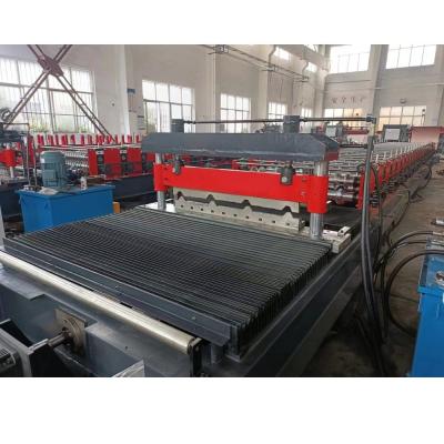 China High Speed R Panel Roll Forming Machine 0.3-0.8mm Thickness 914mm Effective Width for sale