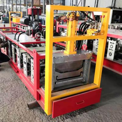 China Portable KR18 KR24 Standing Seam Roof Panel Roll Forming Machine 7 Stations 7.5kW for sale
