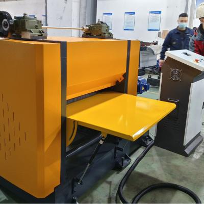 China 400-600mm Width Exhaust Pipe Embossed Aluminum Heat Shield Stainless Steel Metal Plate Embossing Machine 4kw 380v for sale