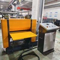 China 400-600mm Width Exhaust Pipe Embossed Aluminum Heat Shield Stainless Steel Metal Plate Embossing Machine 4kw 380v for sale