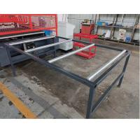 China 0.3-0.8mm Thickness Galvanized Steel Trapezoidal Roof Panel Roll Forming Machine for sale