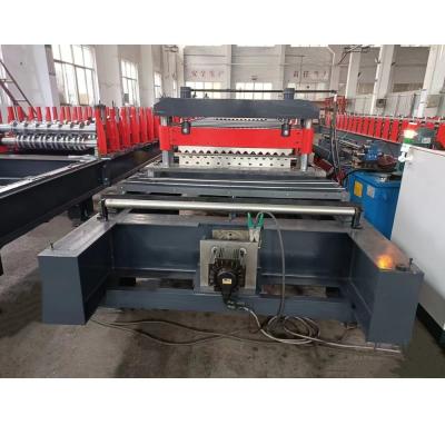 China 914mm Galvanized Steel Aluminum Corrugated Zinc Roof Sheet Roll Forming Machine 0.3-0.8mm for sale