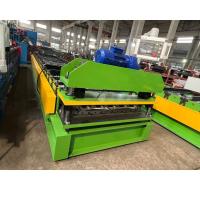 China 5v Crimp Panel Roll Forming Machine With Hydraulic Drive And Shear for sale