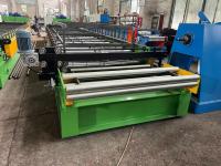 China 5v Crimp Panel Roll Forming Machine With Hydraulic Drive And Shear for sale