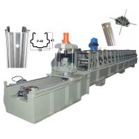China Vineyard Post Trellis Grape Stakes Roll Forming Machine 0-20m/min G550 Galvanized Steel for sale
