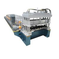 China 5-6m/min Metal Roof Tile Versatile Roll Forming Machine For Roofing System for sale