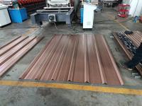 China Galvanized Steel PBR Metal Roof Sheet Roll Forming Machine 0.4-0.8mm 914mm Effective Width for sale