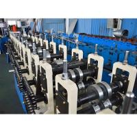 China Omega Type Top Hat Upright Shelf Panel Cross Support Bar Roll Forming Machine for sale