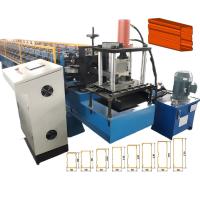 China 1mm-2mm Thickness Warehouse Storage Box Beam Roll Forming Machine With Joint Machine for sale