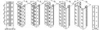 China Storage System 1.5mm-2.5mm Upright Racking Roll Forming Machine With Punching Holes for sale