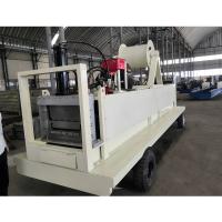 China Portable KR18 Standing Seam Roof Panel Roll Forming Machine 11 Stations 10-13 m/min for sale