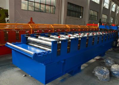 China 7.5kW Roof Tile Roll Forming Machine 16 Stations 12-15m/min Glazed Tile Making Machine for sale