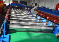 China 18-Station Glazed Tile Roll Forming Machine 5.5kW for 0.4-0.8mm Roof Panels with 12m/min Speed for sale
