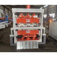 China USA Popular 2 Inches Composite And B Deck Double Layer Deck Floor Roll Forming Machine for sale