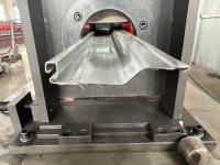 China 0.6-1.0mm Thickness Galvanized Steel Metal Shutter Bottom Roll Forming Machine for sale