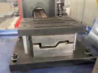 China 0.6-1.0mm Thickness Galvanized Steel Metal Shutter Bottom Roll Forming Machine for sale