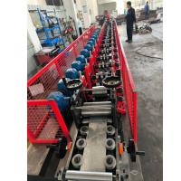 China 22 Gauge Steel Overhead Garage Door Horizontal Support Strut Profile Roll Forming Machine for sale